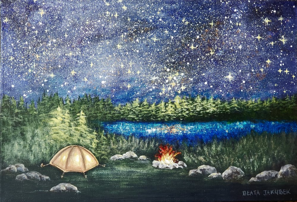 Starry Night Camping - Foyer Gallery online shop